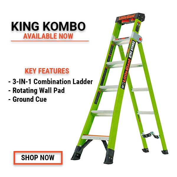 Meet the King of Ladders…The King Kombo V2.0 – Little Giant Ladders UK
