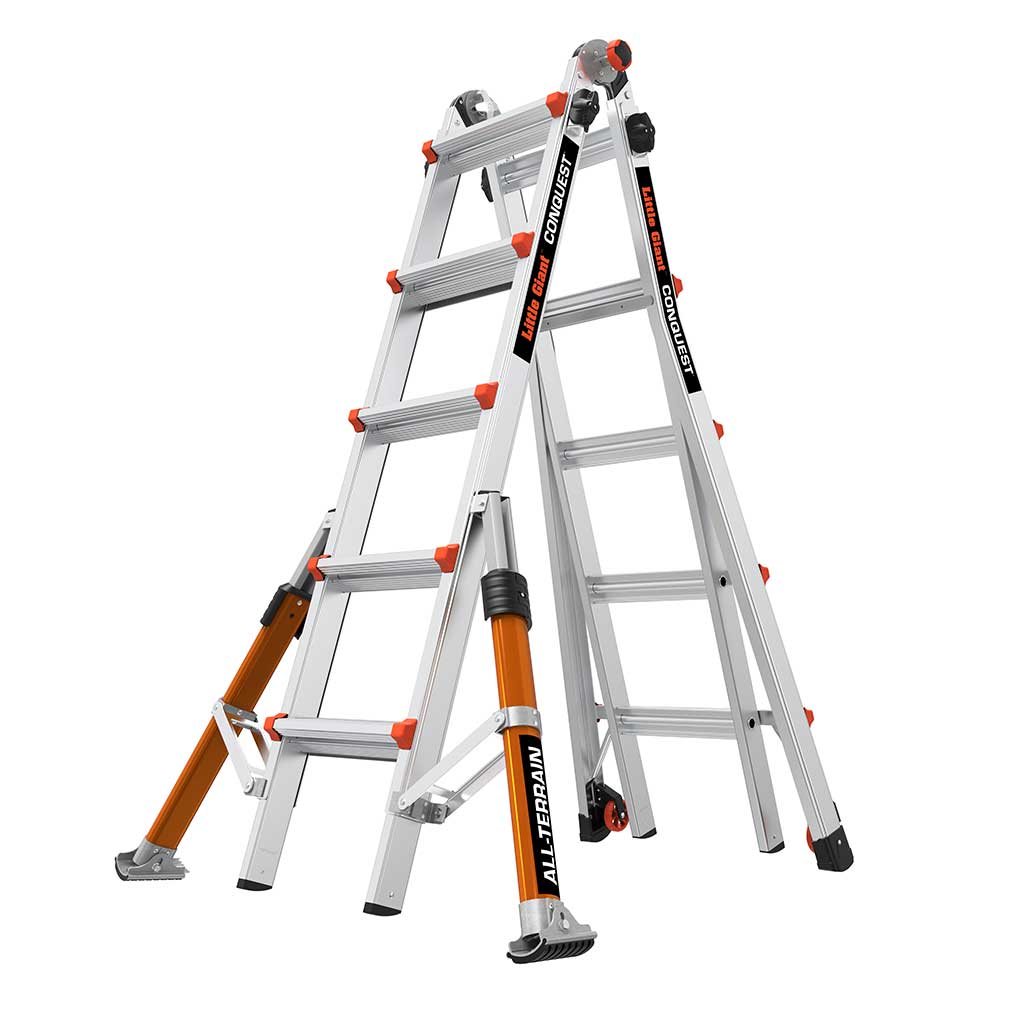 Little Giant Conquest All-Terrain Multi-Purpose Ladders – Little Giant ...